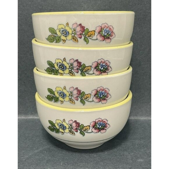 Mayer China | Kitchen | Mayer China Yellow Floral Flower Pattern 99 ...
